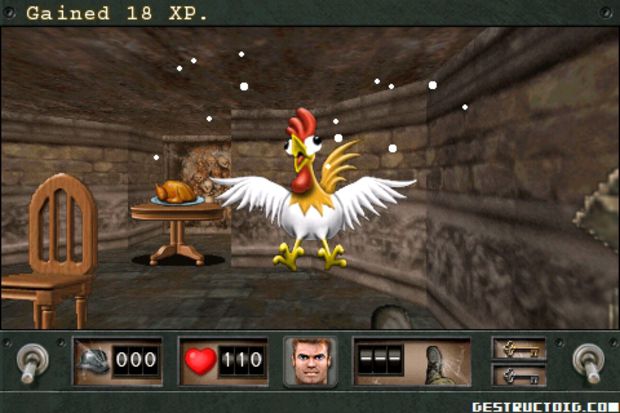 The chicken's gonna get it in these Wolfenstein RPG screens – Destructoid