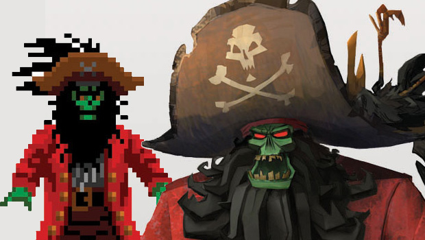 Here is the evolution of LeChuck for Monkey Island 2: SE – Destructoid
