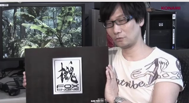 Kojima unveils new multiplatform Fox Engine, teases game – Destructoid