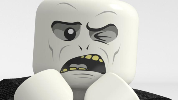 A LEGO Voldemort practices his game face – Destructoid