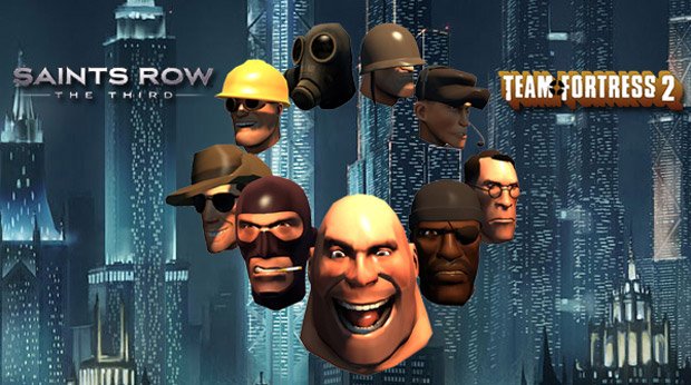 The best: Team Fortress 2 masks in Saints Row: The Third – Destructoid