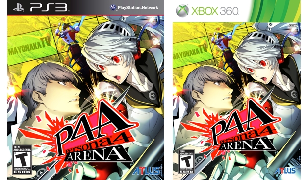 Persona 4 Arena box art gets all up in your face – Destructoid