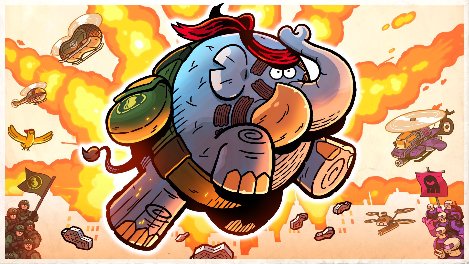 Review: Tembo the Badass Elephant – Destructoid