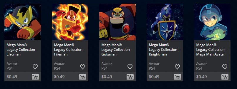 Brand new Mega Man avatars hit the PSN – Destructoid