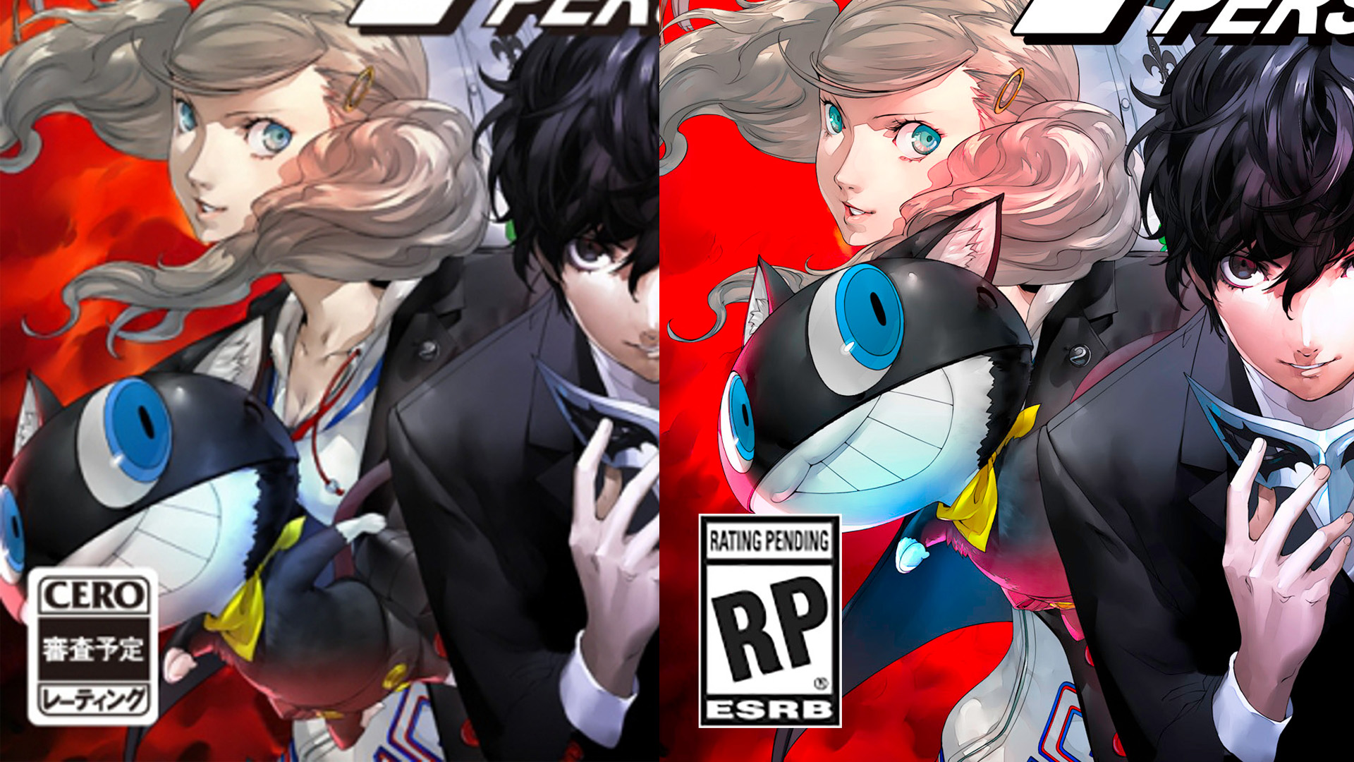 The US box art for Persona 5 has less cleavage than Japan's – Destructoid
