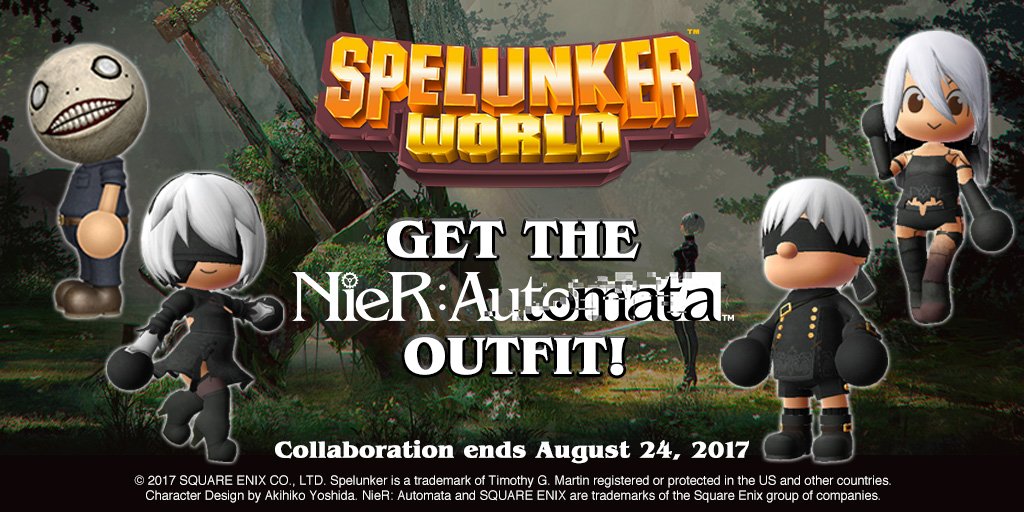 NieR: Automata invades Spelunker World in a cutesy crossover – Destructoid