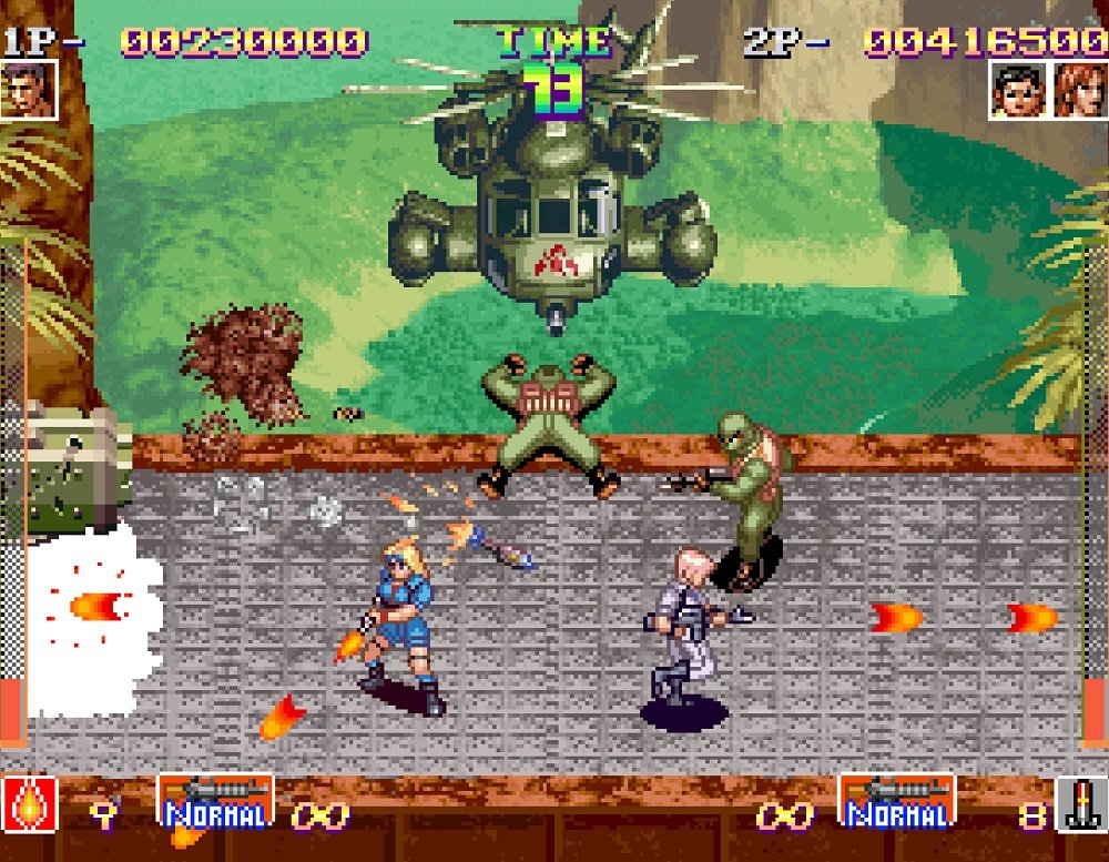 Neo Geo blaster Shock Troopers available now on PS4 & Xbox One ...