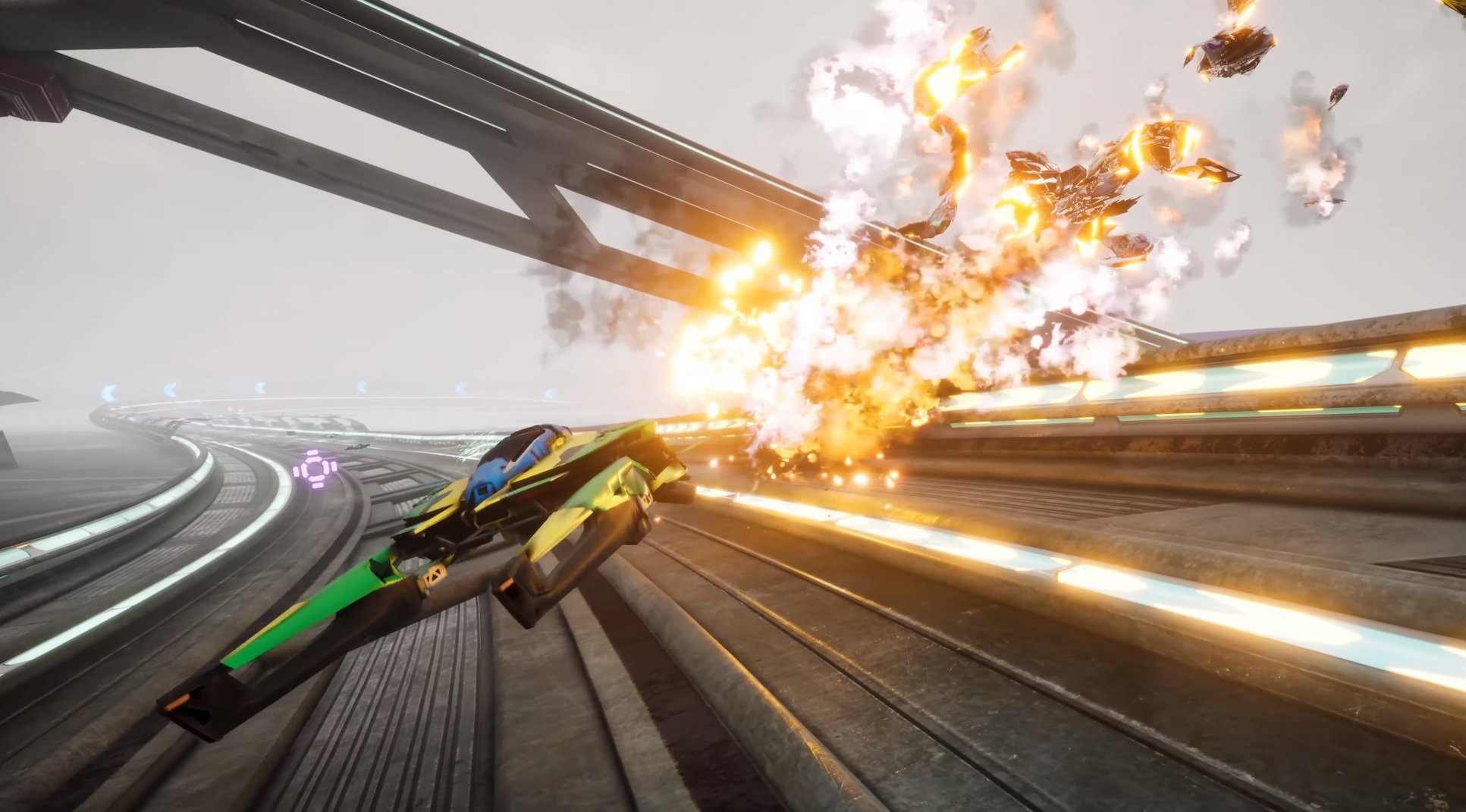 Another WipEout-looking futuristic racer is coming next month – Destructoid